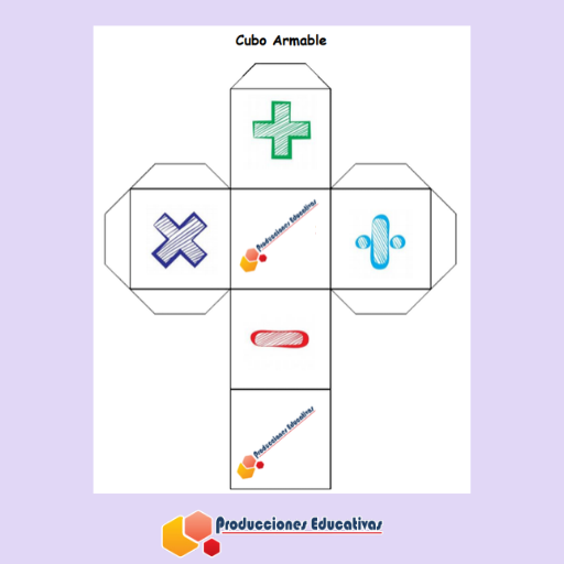 Cubo armable númerico – Producciones Educativas